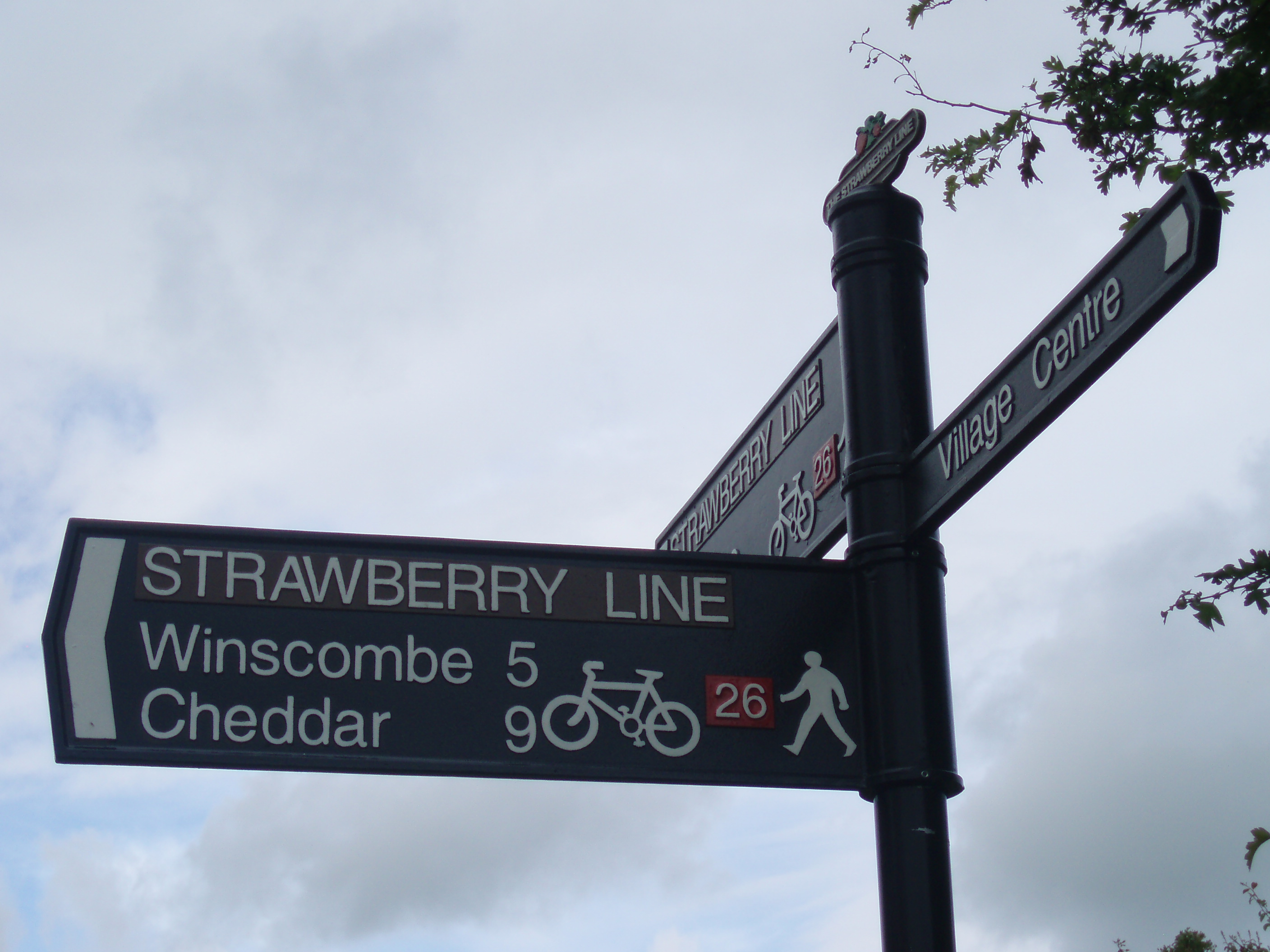 Strawberry Line Cheddar Valley Branch - Westbury Sub Mendip